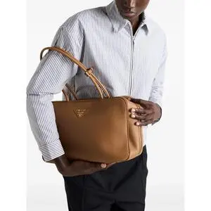 Prada Calfskin Shoulder Bag