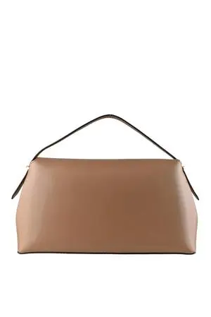 TOTEME T-lock Top Handle Bag - Brown
