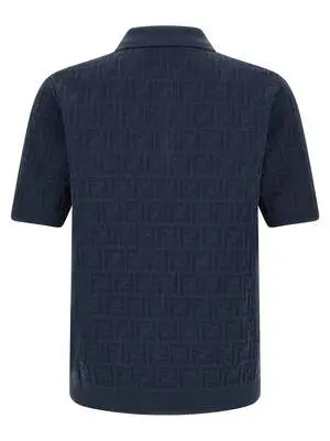 Fendi Ff Cotton Polo Shirt