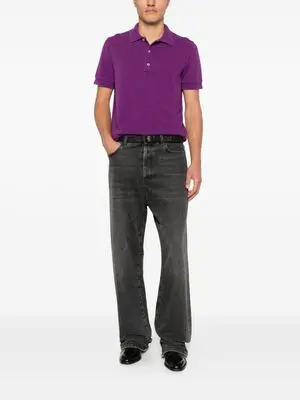 TOM FORD Cotton Blend Polo Shirt