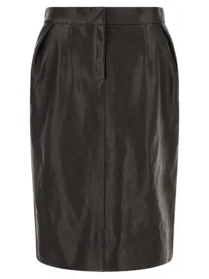 MAGDA BUTRYM MAGDA BUTRYM 28 Leather Skirt