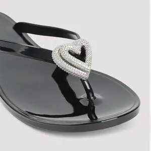 Mach & Mach Double Heart Sandals