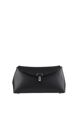 TOTEME Mini T-lock Clutch - Gray