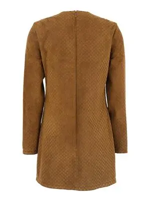 Gucci Suede Dress - Multicolor