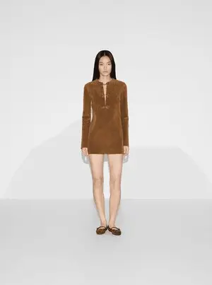 Gucci Suede Dress - Multicolor