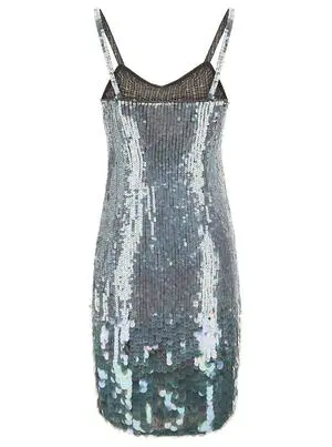 P.a.r.o.s.h Sequined Mini Dress - Multicolor