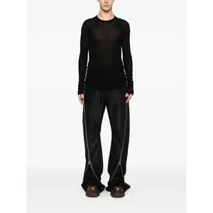 Rick Owens Trousers Regular & Straight-leg Trousers - Black