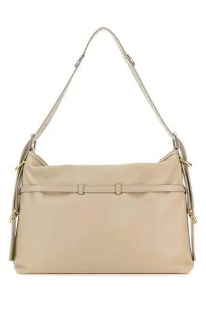 Givenchy Sand Leather Medium Voyou Shoulder Bag