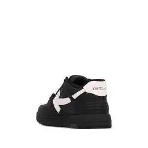 Off-White Leather Low-top Trainers - Black