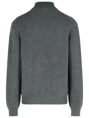 Dolce & Gabbana I Grey Virgin Wool Sweater