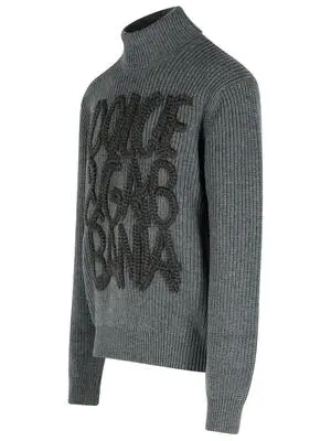 Dolce & Gabbana Virgin Wool Sweater - Gray
