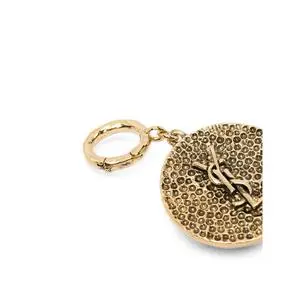 Saint Laurent Cassandre Logo Pendant Necklace