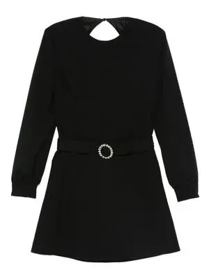 Saint Laurent Mini Dress In Sable