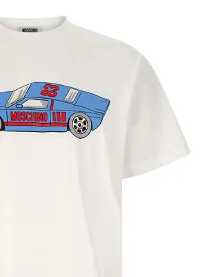 Moschino Printed T-shirt - White