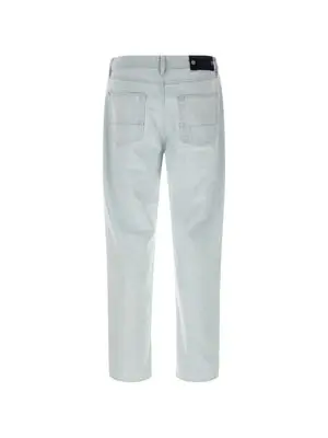 Stone Island Denim Cotton Jeans