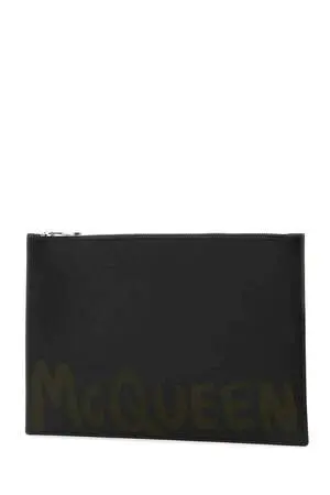 Alexander McQueen Leather Clutch