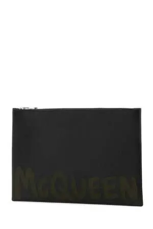 Alexander McQueen Leather Clutch