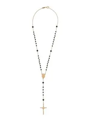 Dolce & Gabbana Brass Cross Pendant Necklace - Multicolor