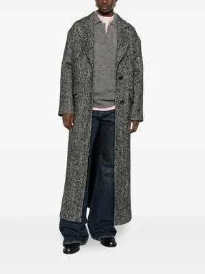 Tagliatore Wool Blend Single-breasted Coat