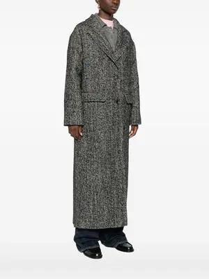 Tagliatore Wool Blend Single-breasted Coat - Multicolor