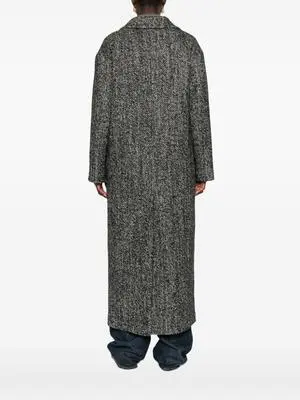 Tagliatore Wool Blend Single-breasted Coat - Multicolor