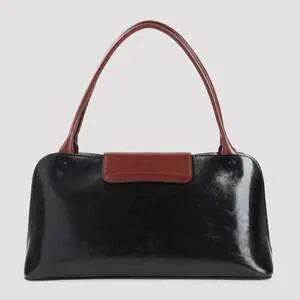 Versace Medium E/w Shoulder Bag - Black