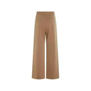 Max Mara Wide Leg Track Pants - Cream