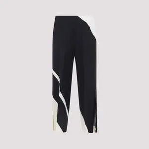Alberta Ferretti Twill Printed Pants