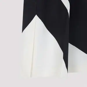 Alberta Ferretti Twill Printed Pants