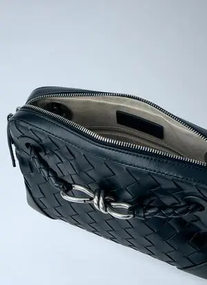 Bottega Veneta Andiamo Zipped Messenger Bag