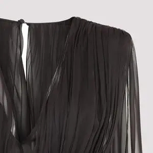 Alberta Ferretti Chiffon Long Dress
