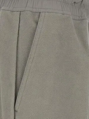Rick Owens Cotton Drawstring Pants - Gray