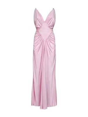Versace Liquid Viscose Jersey Evening Dress - Multicolor