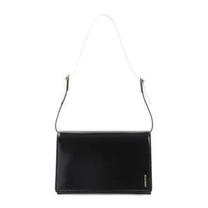 JIL SANDER File Shoulder Bag - Black