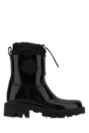 Moncler Rubber Kick Stream Ankle Boots - Black