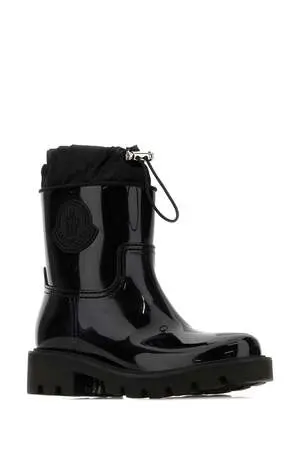 Moncler Rubber Kick Stream Ankle Boots - Black