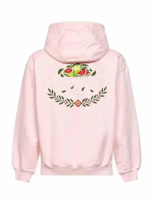 Casablanca Laduree X Embroidered Hoodie - Multicolor