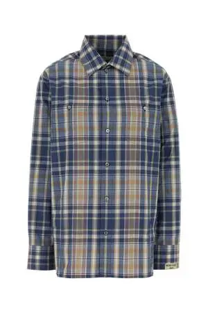 GOLDEN GOOSE Embroidered Cotton Shirt - Multicolor
