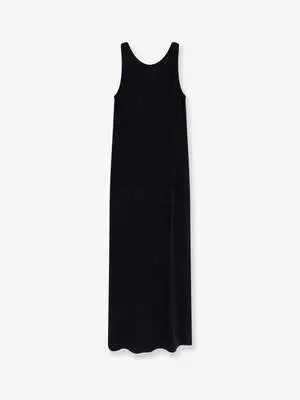 Max Mara Mxppania Stretch Viscose Long Dress - Multicolor