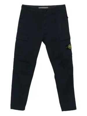 Stone Island Cotton Cargo Trousers - Multicolor