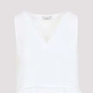 Peserico Linen V-neck Dress