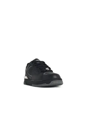 Versace Biggie' Leather Sneakers