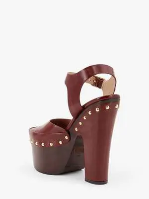 Chloé Meret Sandals With Oversized Platform
