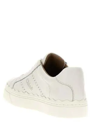 Chloé Lauren Leather Sneakers