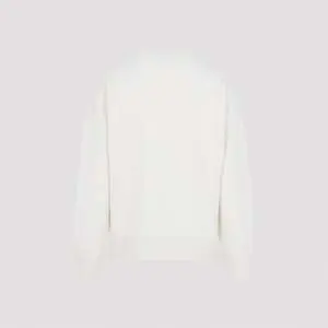 AMI Paris Wool Crewneck Sweater - White