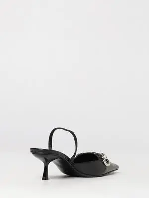 Gucci Boulevard Leather Slingback Pumps - Black