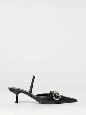 Gucci Boulevard Leather Slingback Pumps - Black
