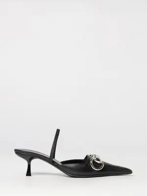 Gucci Boulevard Leather Slingback Pumps - Black