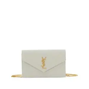 Saint Laurent Neutrals Shoulder Bags - Cream