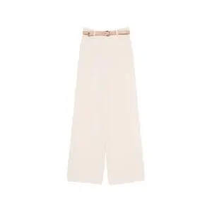 Max Mara Belted Palazzo Trousers